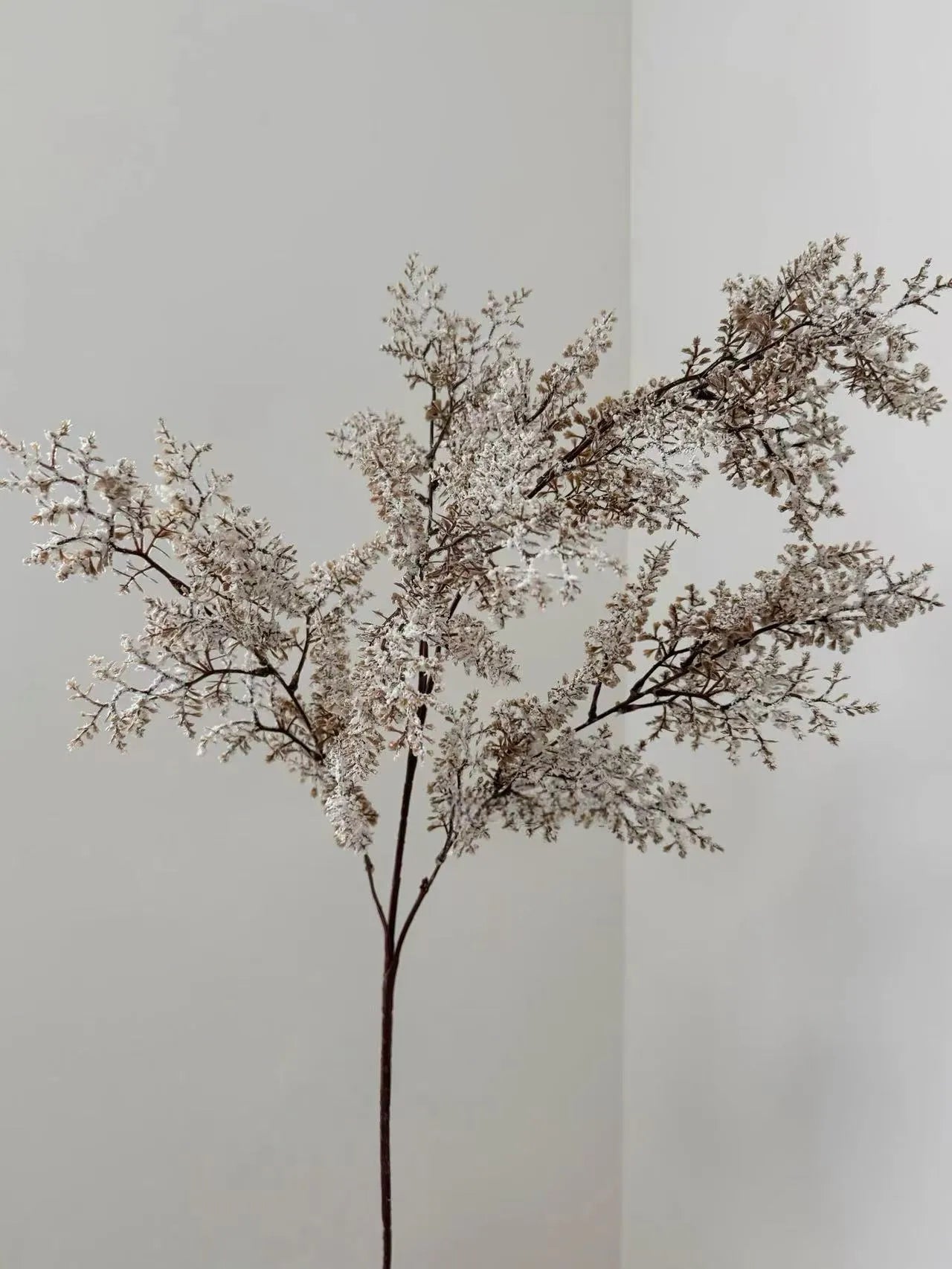 Artificial Frosted Branch Spray – 100cm – Amoria Bloom